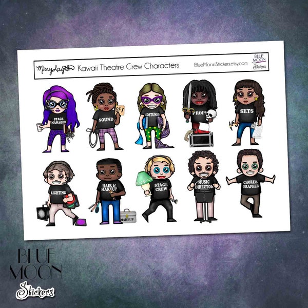 Crew Stickers - Etsy