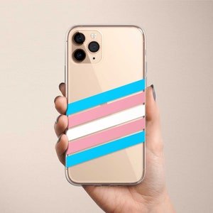 Trans Pride Phone Case 12 Pro Max iPhone 11 Case Clear XR - Etsy