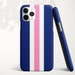 Blue and Pink Striped iPhone 12 Case for 11 Pro Max Cover - Etsy