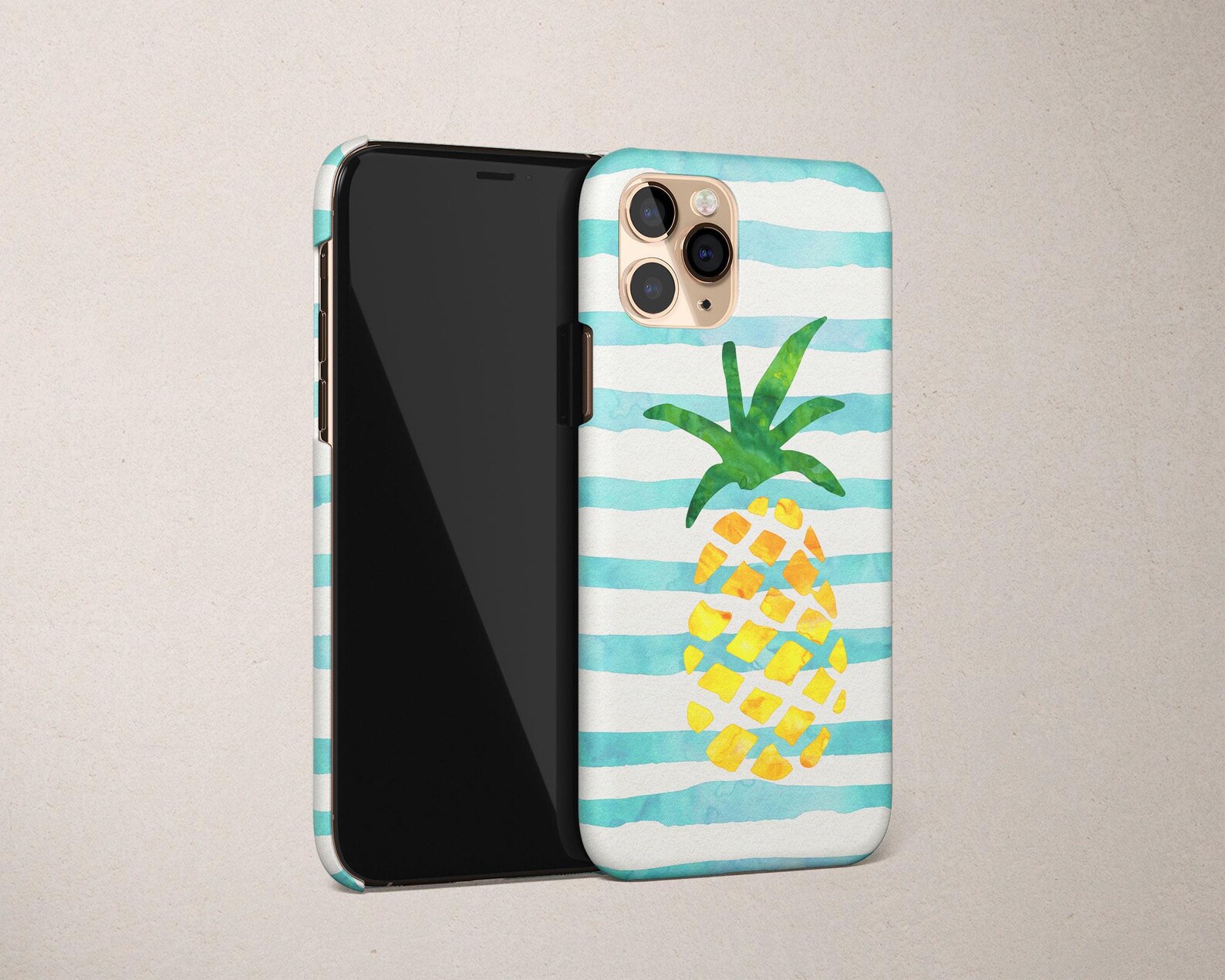 Pineapple iPhone Case, Tropical iPhone Case, iPhone 6 Case Striped ...