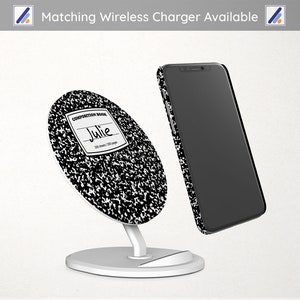 Composition Notebook Custom Name iPhone Case Back to School iPhone X ...