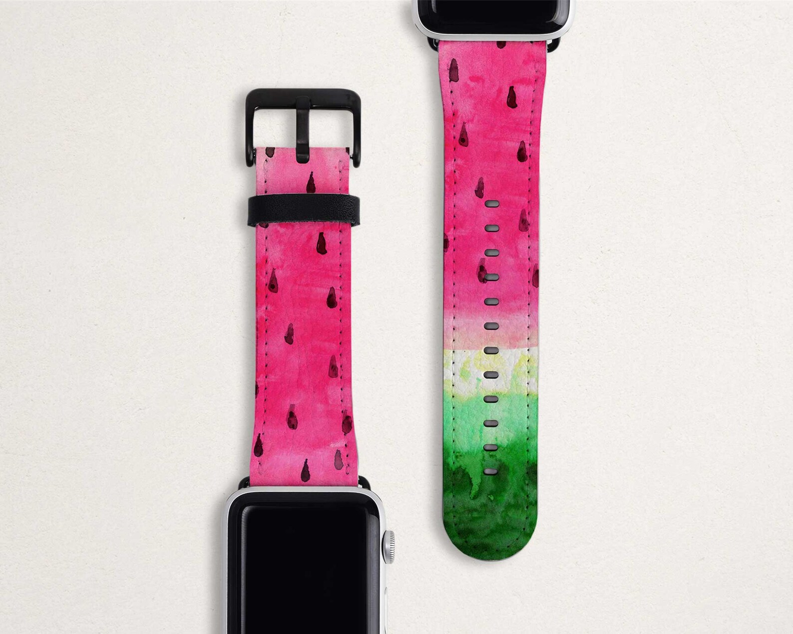 Tropical Apple Watch Strap Watermelon Apple Watch Band 38mm | Etsy