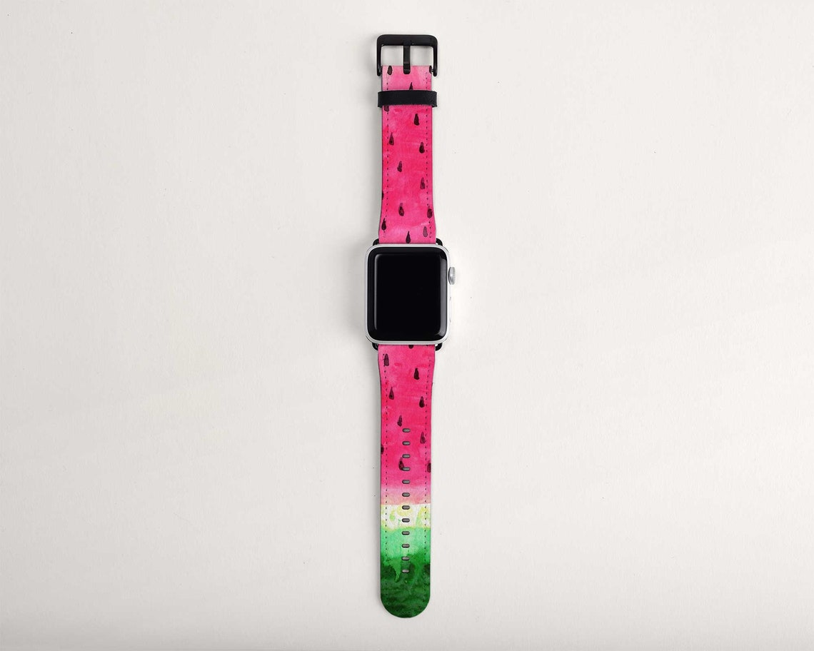 Tropical Apple Watch Strap Watermelon Apple Watch Band 38mm | Etsy