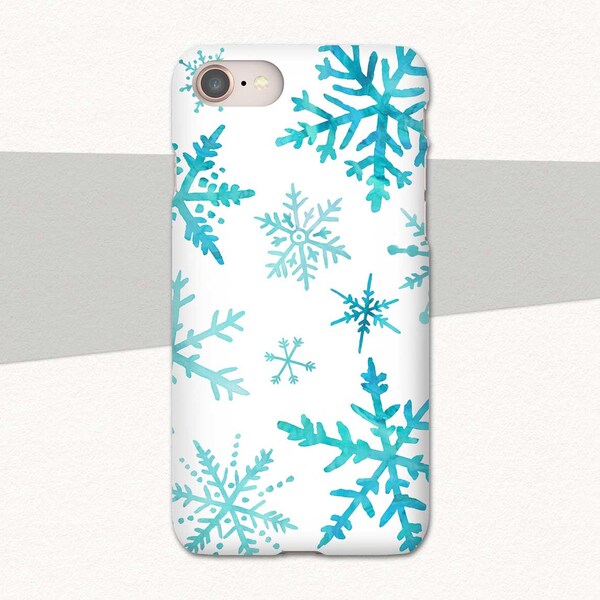 Snowflake Phone Case - Etsy