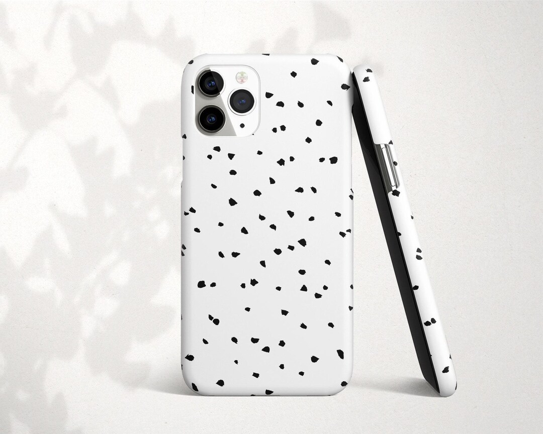 Minimalist Black and White Spots Google Pixel Case Abstract Dots Pixel ...