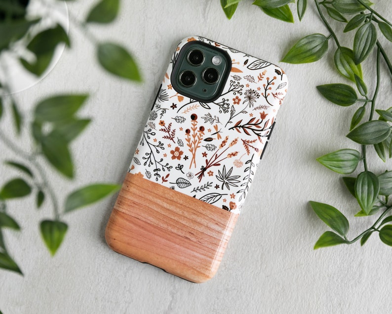 Floral Iphone 13 Case Flower Print Iphone 13 Pro Max Phone | Etsy