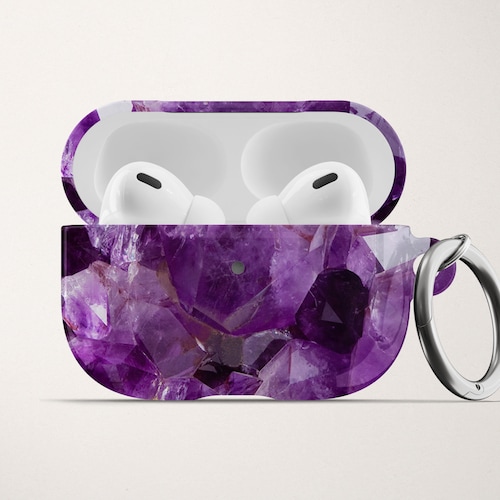 Purple Outer Space Airpod Case for Airpods Pro Hard Cover With | Etsy