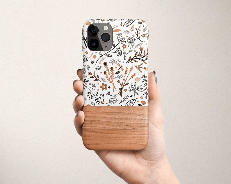 Floral Iphone 13 Case Flower Print Iphone 13 Pro Max Phone | Etsy