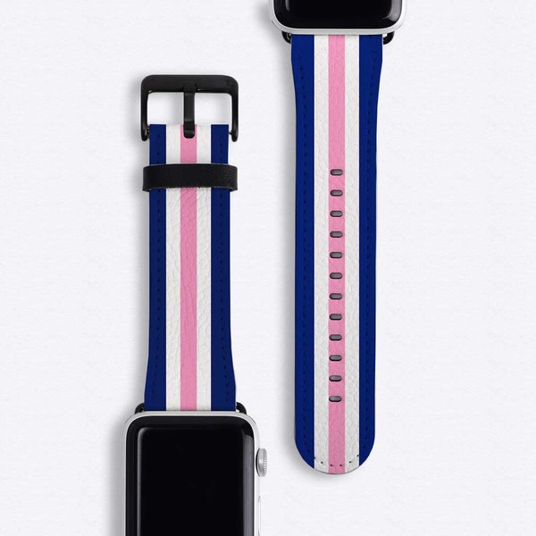 Preppy Apple Watch Band - Etsy
