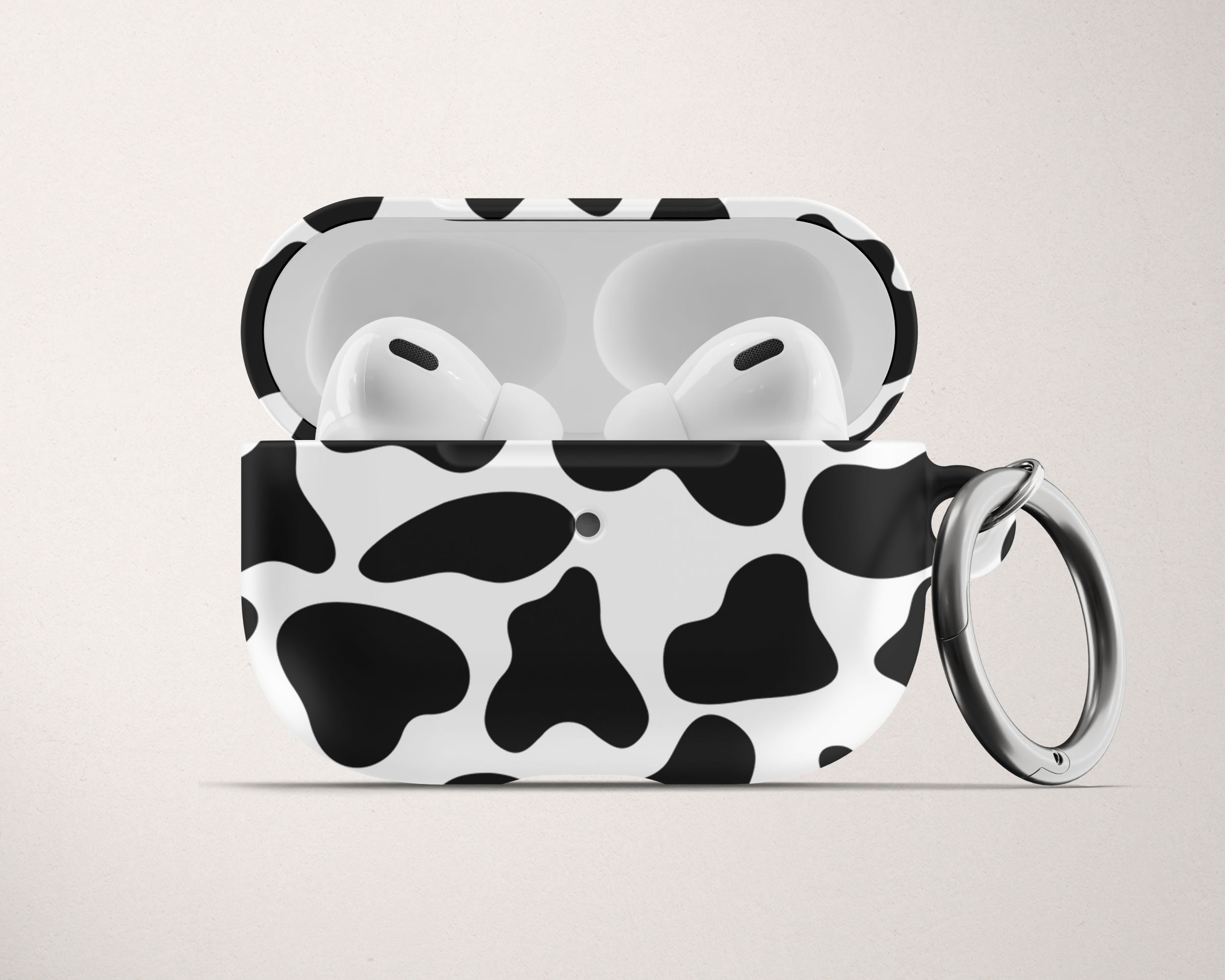 Cow Print Airpods Case for Airpods Pro Hard Cover With - Etsy