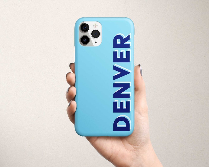 Personalized Phone Case With Custom Name or Word for Apple - Etsy
