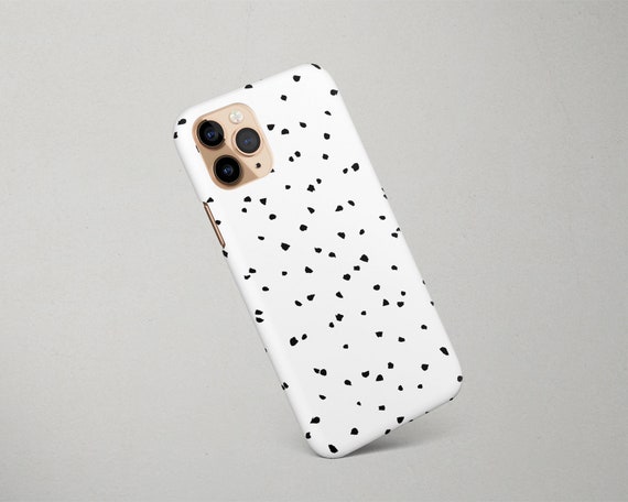 Minimalist Black and White Spots Google Pixel Case Abstract | Etsy
