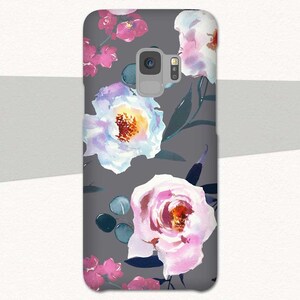 Floral Galaxy S10 Phone Case Galaxy S9 Plus Case Flower S20 Case S8 ...