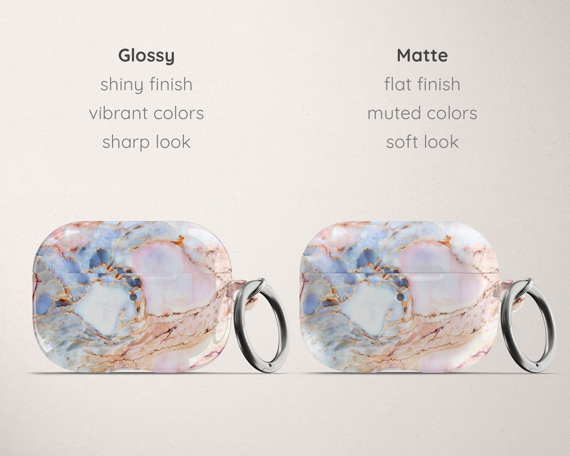 Pink Marble AirPod Pro Case Hard Cover for Airpods Marble Case Cute Air ...