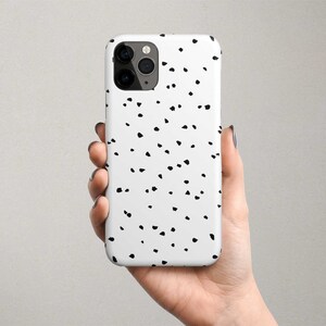 Minimalist Black and White Spots Google Pixel Case Abstract Dots Pixel ...