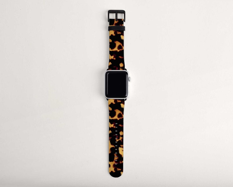 Tortoiseshell Pattern Apple Watch Strap Tort Apple Watch Band - Etsy