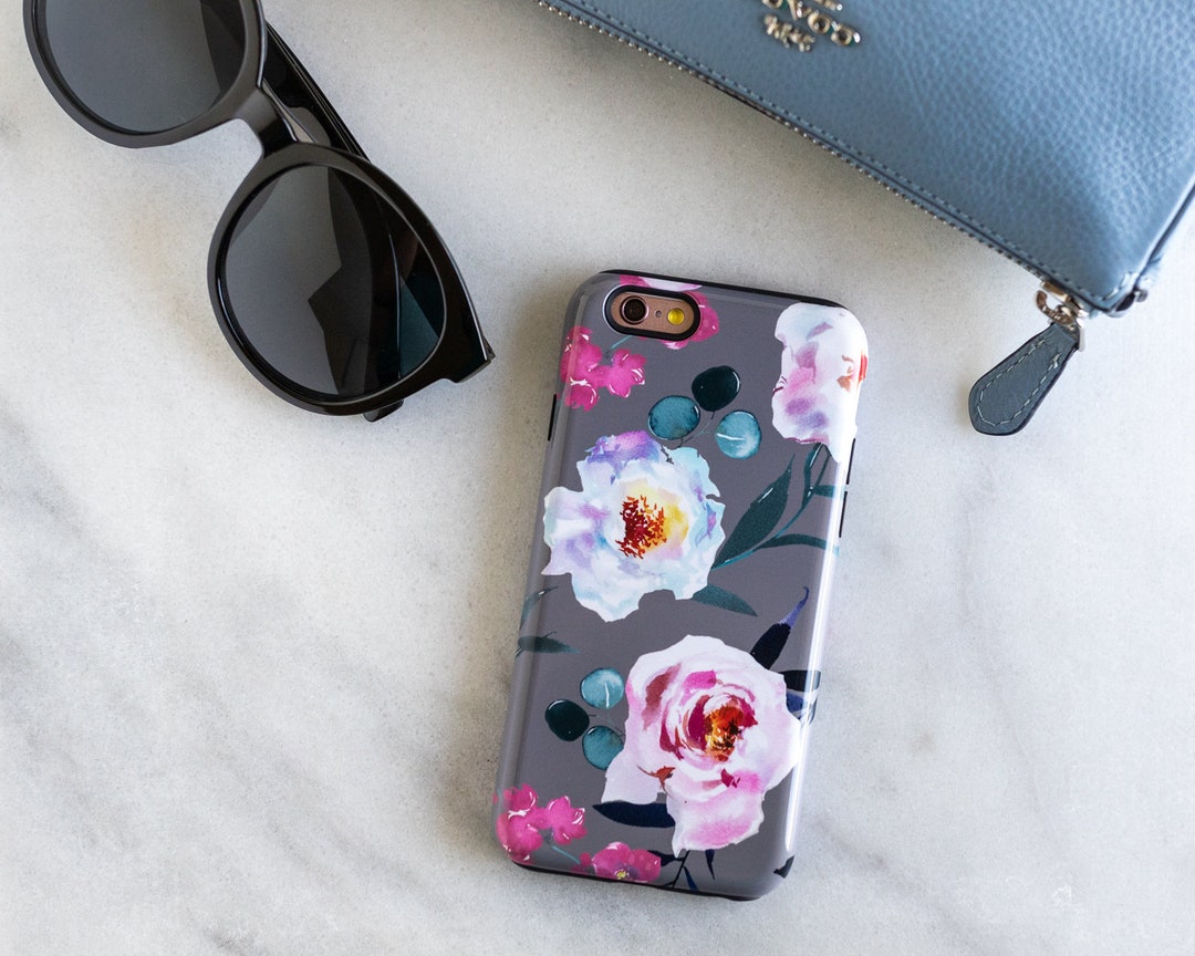 Floral Galaxy S10 Phone Case Galaxy S9 Plus Case Flower S20 Case S8 ...
