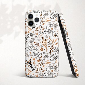 Floral Pattern iPhone 11 Case for iPhone 12 Pro Max Cover Apple iPhone ...