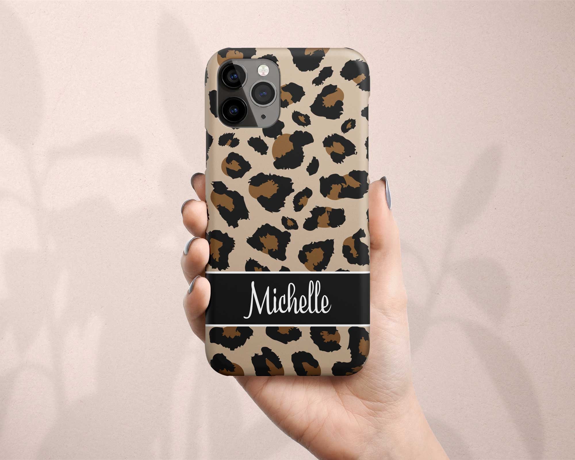 Google Pixel Case Leopard Print Custom Name Pixel 3 XL - Etsy