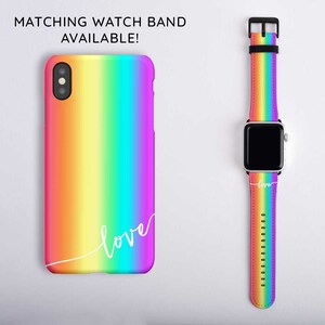 LGBTQ Pride Phone Case Samsung Galaxy S10 S9 Gay Pride Rainbow iPhone ...
