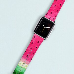 Tropical Apple Watch Strap Watermelon Apple Watch Band 38mm | Etsy