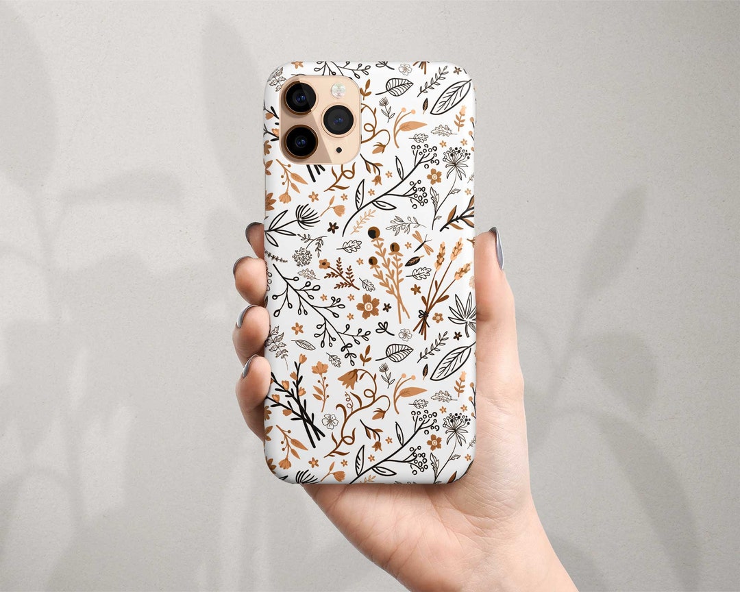 Floral Pattern iPhone 11 Case for iPhone 12 Pro Max Cover Apple iPhone ...