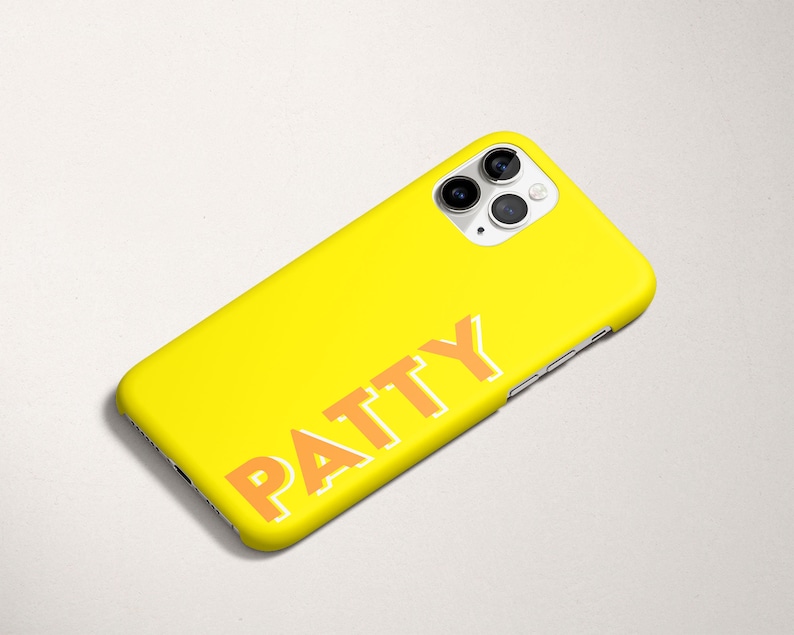 Personalized Phone Case With Custom Name or Word for Apple - Etsy