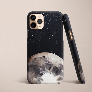 IPhone 11 Pro Case Black Moon and Stars iPhone 11 Case Celestial iPhone ...