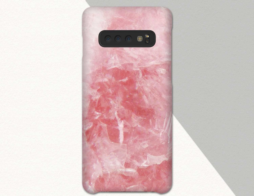 Rose Quartz Samsung S10 Phone Case Samsung Galaxy S20 Plus Pink Phone ...