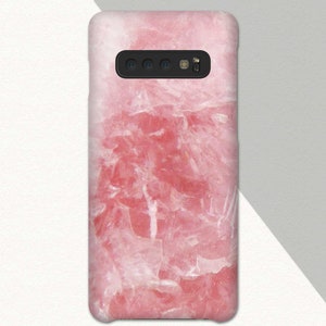 Rose Quartz Samsung S10 Phone Case Samsung Galaxy S20 Plus Pink Phone ...