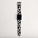 Cow Print Apple Watch Band Black and White Watch Strap 38mm 40mm 42mm ...