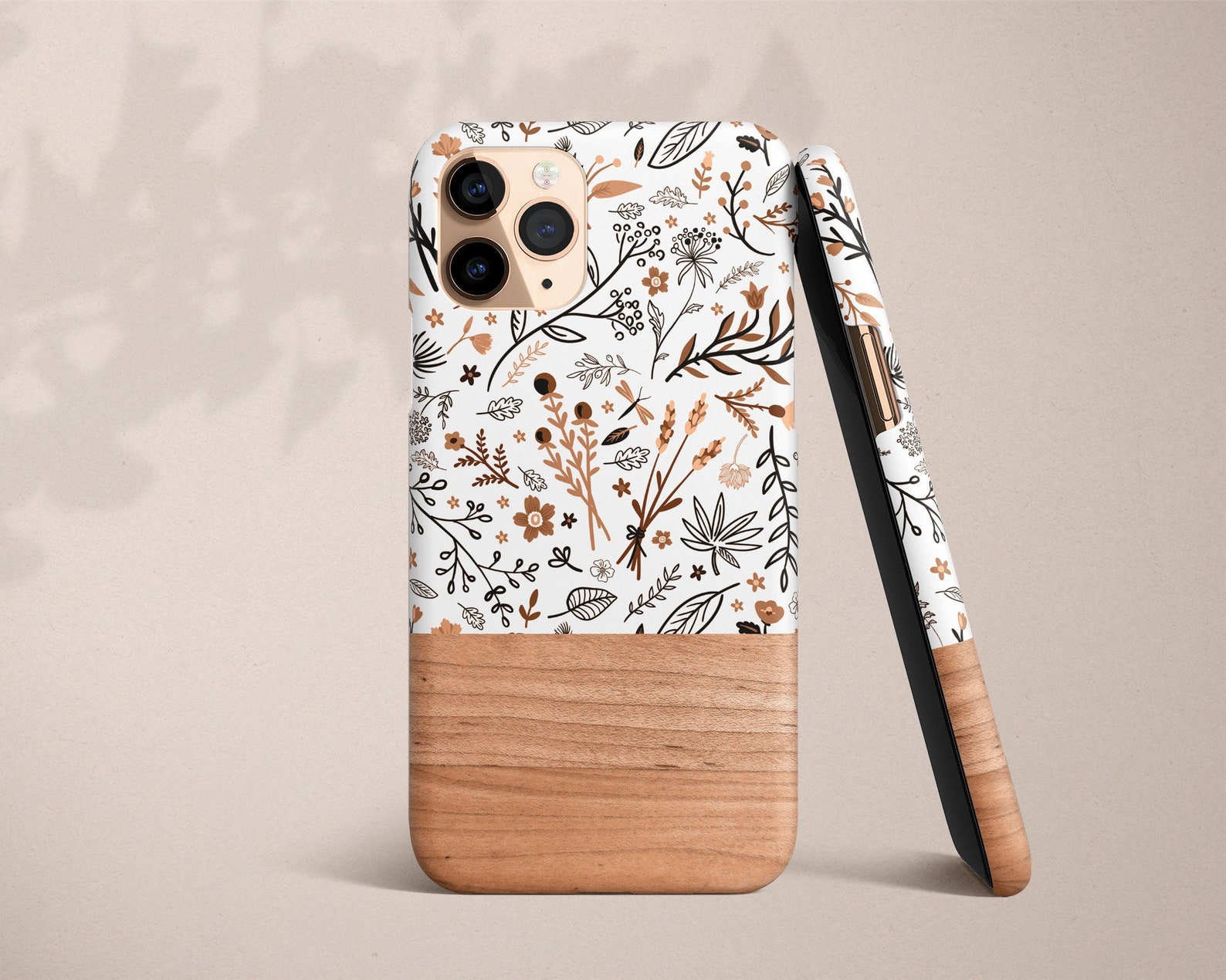 Floral Iphone 13 Case Flower Print Iphone 13 Pro Max Phone | Etsy