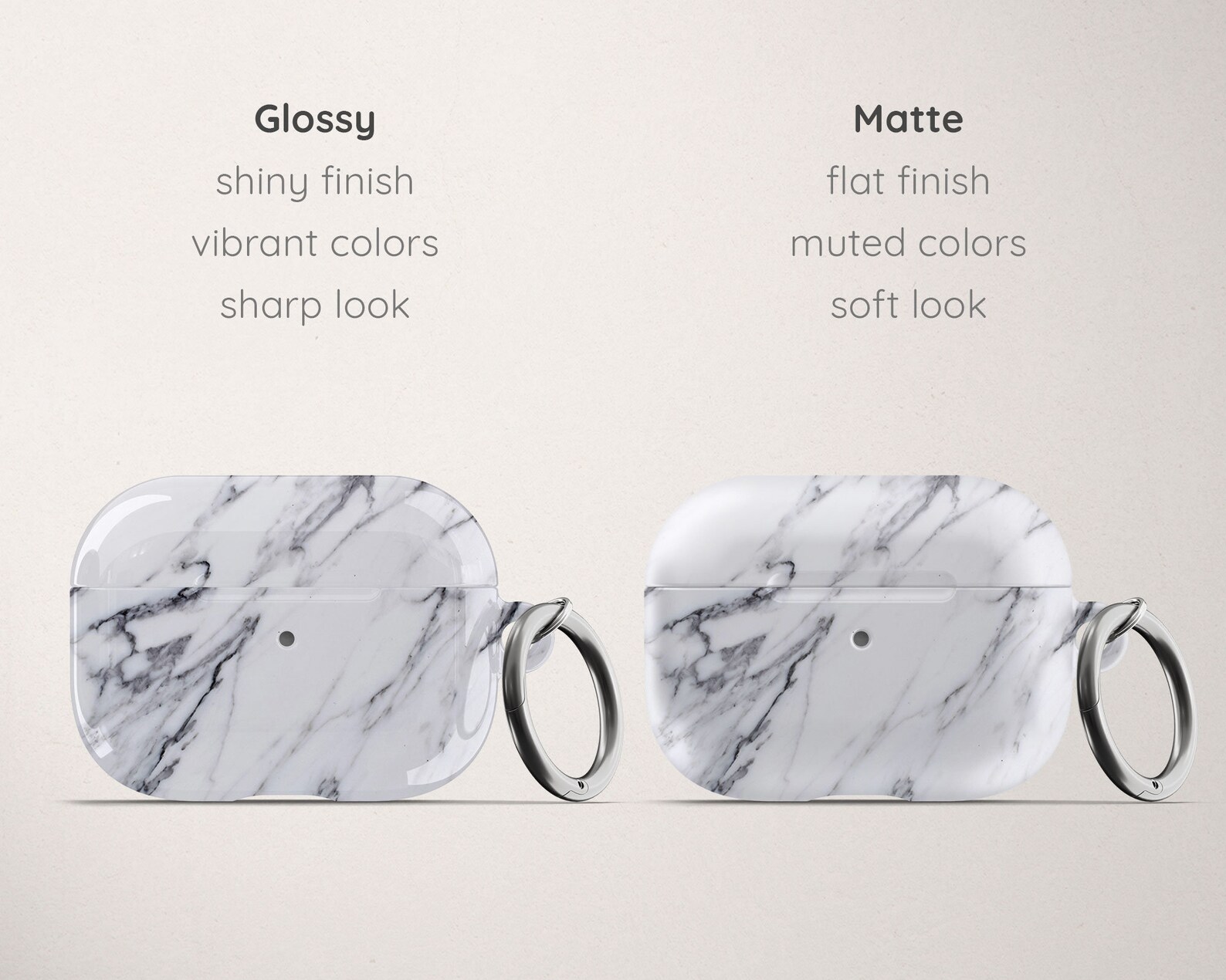 Marble AirPods Pro Case for AirPod Cute Hard Cover with | Etsy