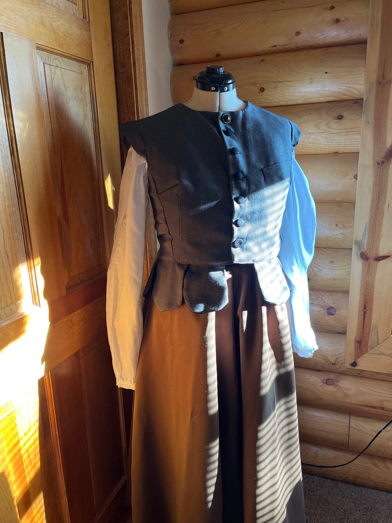 1620 Pilgrim Waistcoat Doublet Size Medium Ready to Ship - Etsy