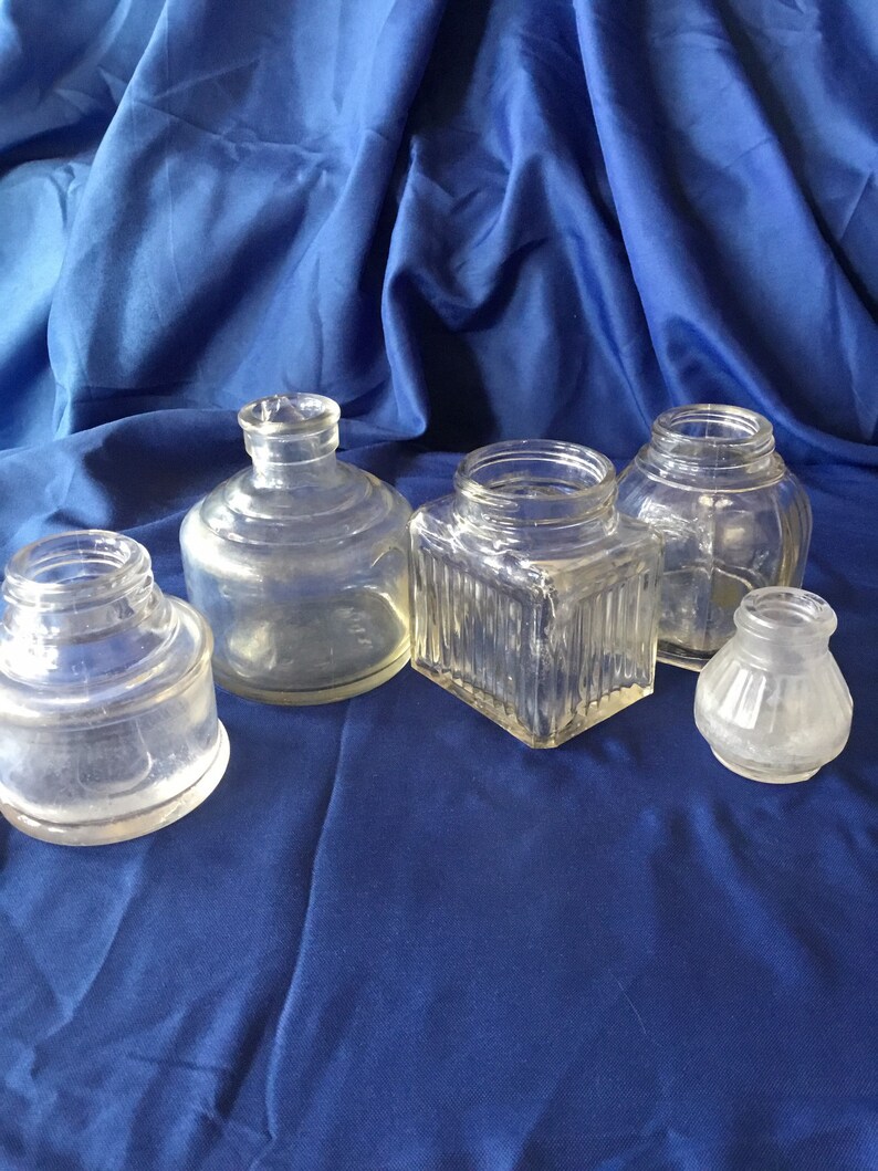 Lot of 5 Vintage Ink Bottles Parker Waterman's 1920s-1940s - Etsy