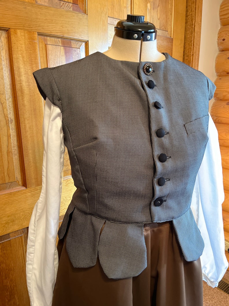 1620 Pilgrim Waistcoat Doublet Size Medium Ready to Ship - Etsy