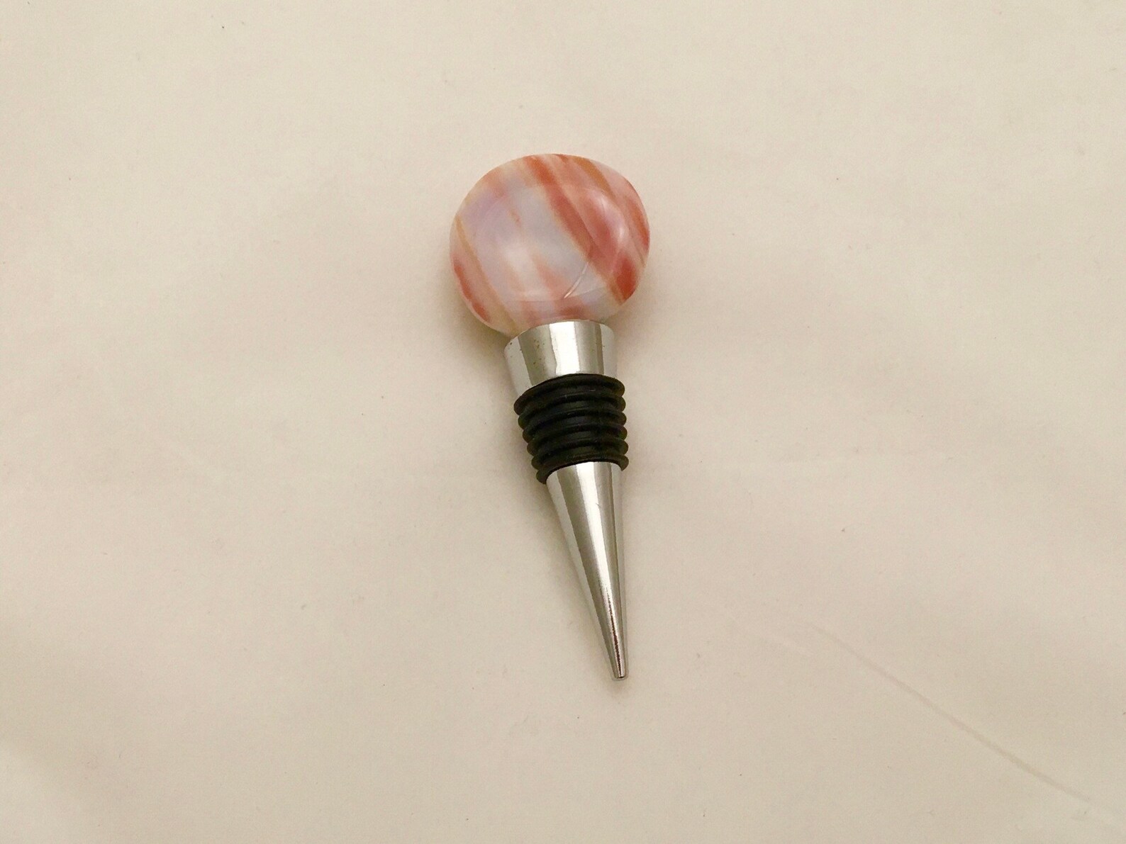 Glass Wine Bottle Topper Unique Hostess Gift - Etsy