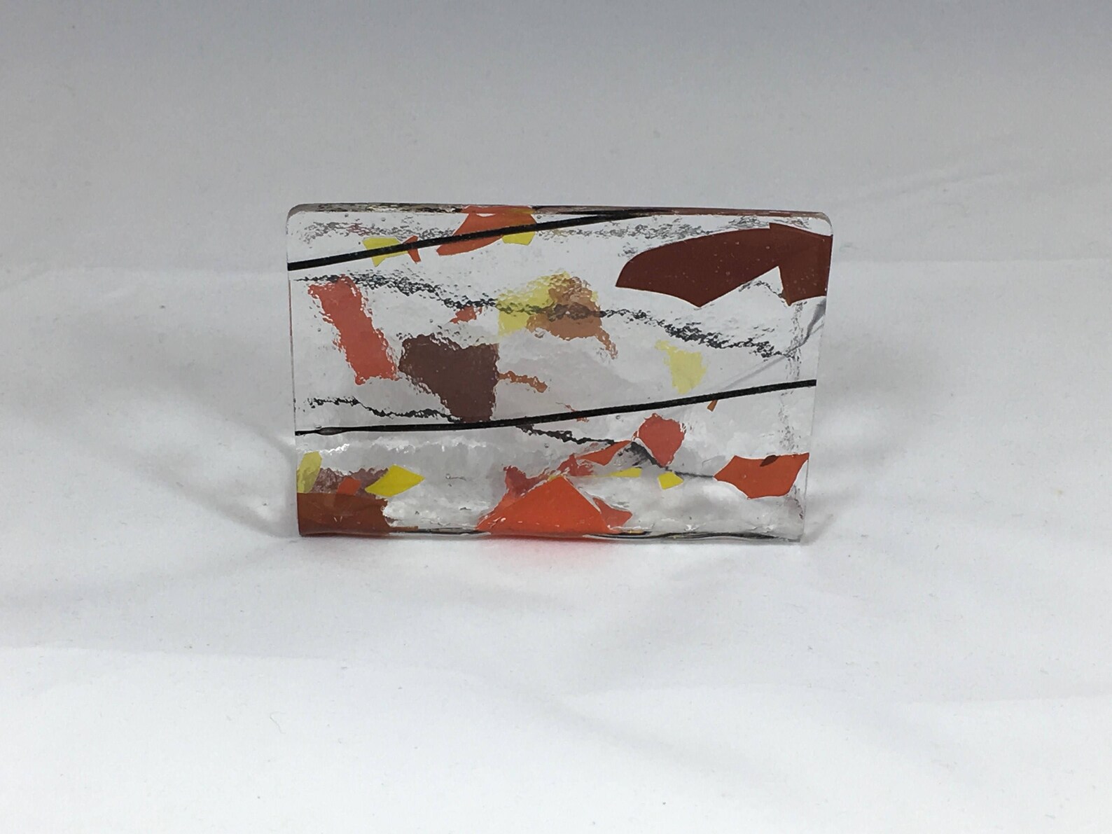 Glass Business Card Holder - Etsy