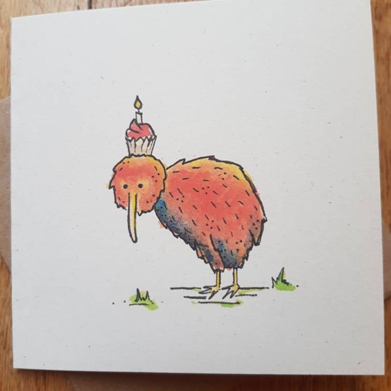Bird Birthday Card - Etsy