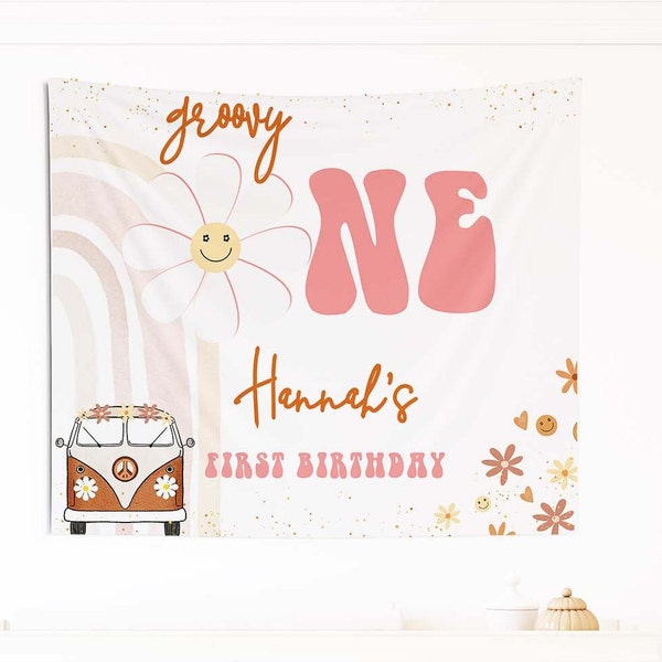 Groovy Backdrop - Etsy