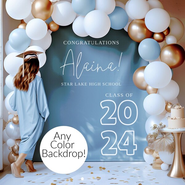 Graduation Photo Backdrop - Etsy