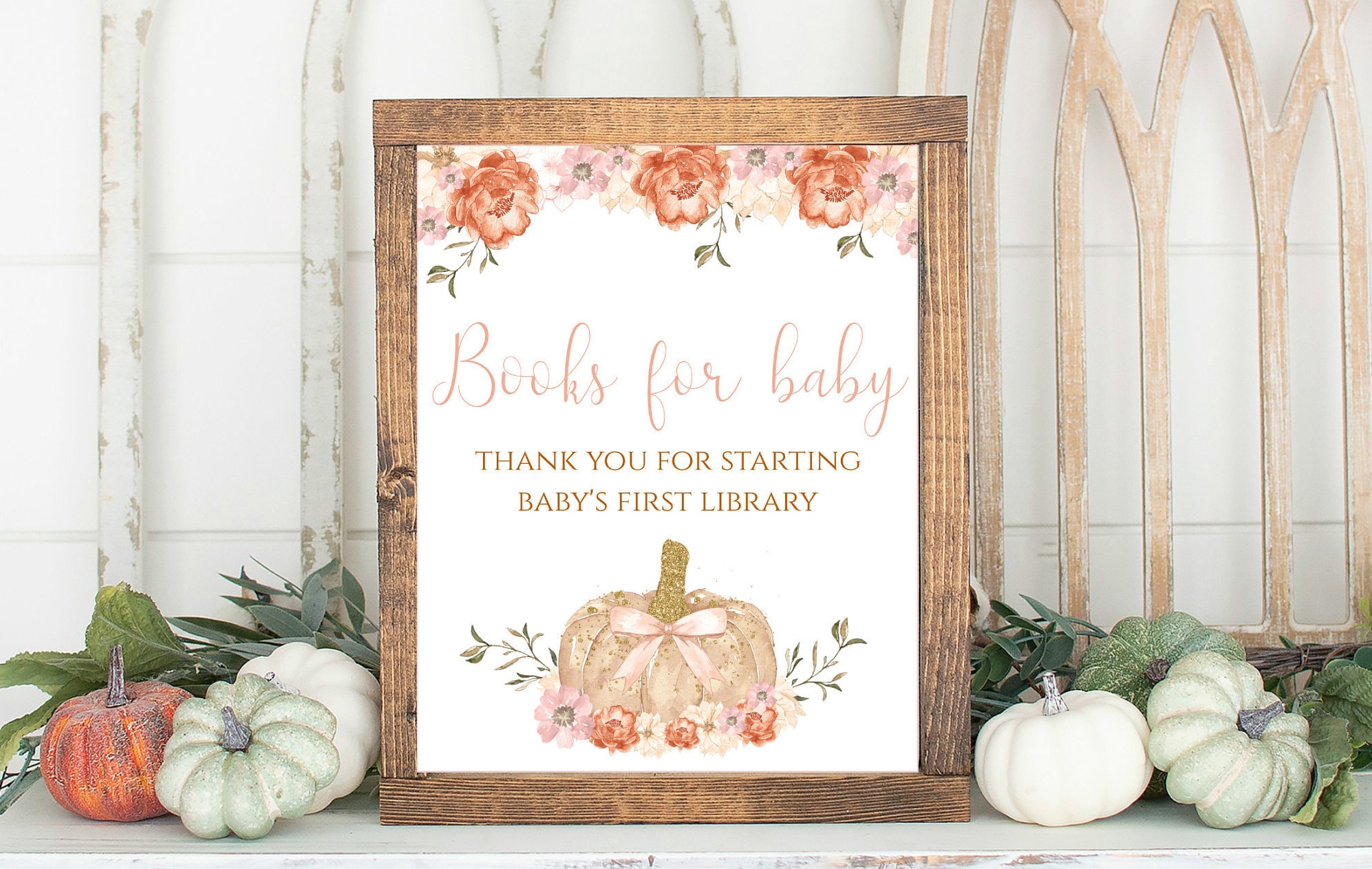 Books for Baby Sign Printable Baby Shower Book for Baby Sign - Etsy