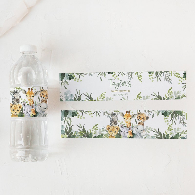 Jungle Labels - Etsy