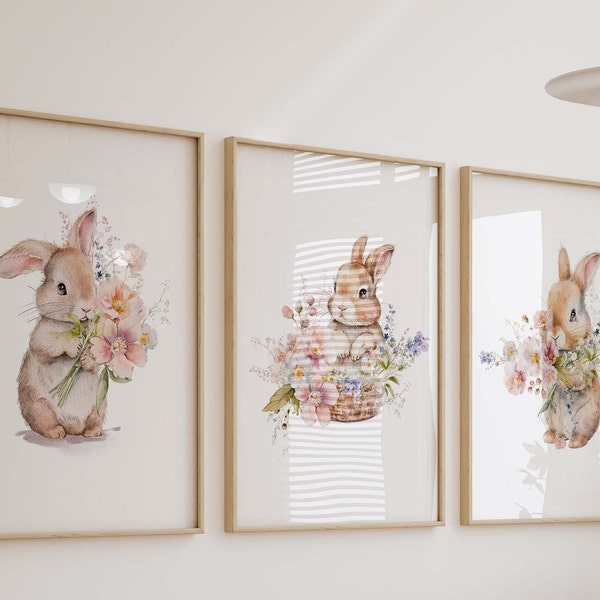 Bunny Nursery Decor - Etsy