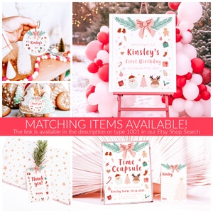EDITABLE Christmas Time Capsule and Matching Note Cards, Oh What Fun ...