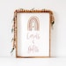 Boho Rainbow Sanitation Station Blush, 1st Birthday Sanitation Table ...
