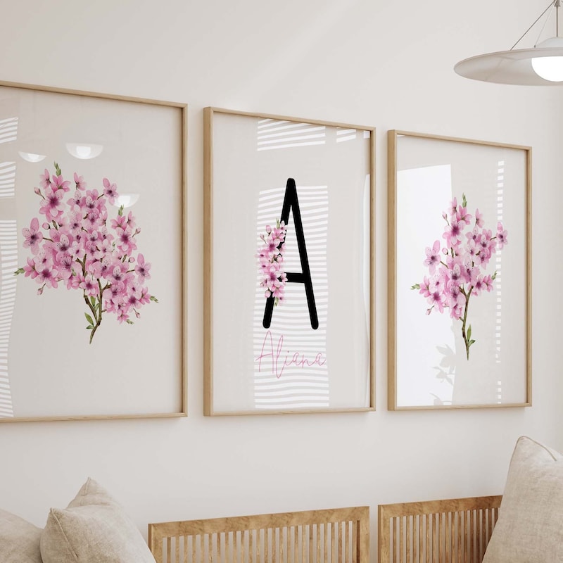 Cherry Blossom Art - Etsy