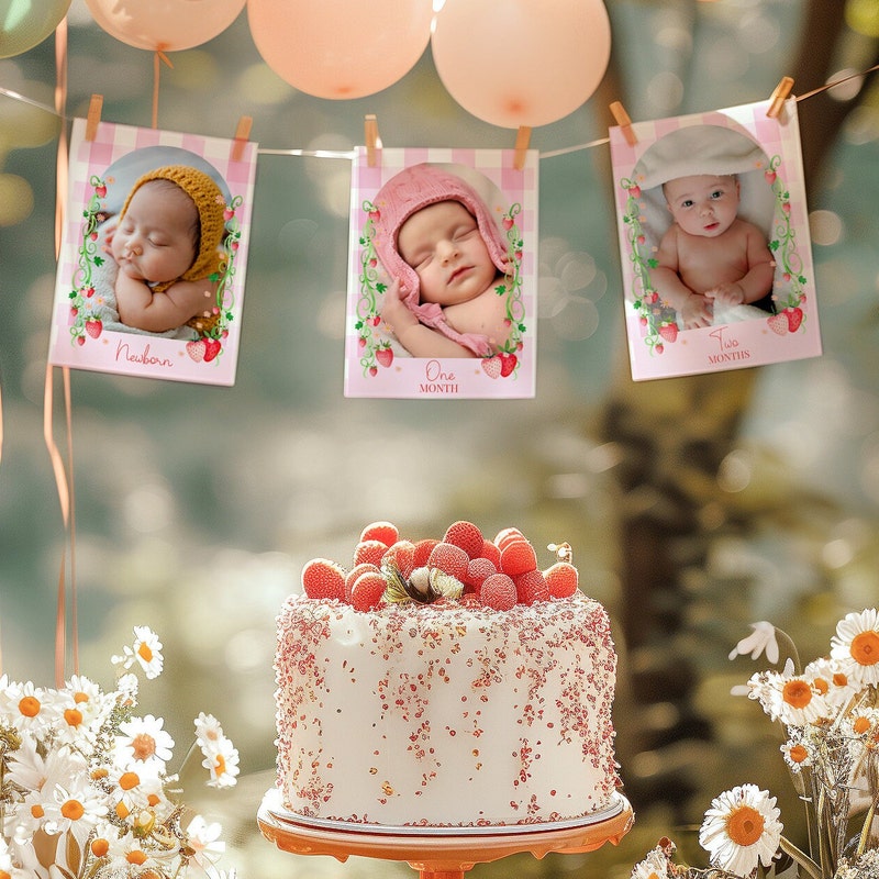 12 Month Banner - Etsy