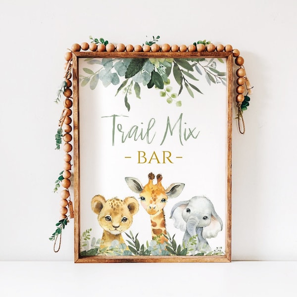 Trail Mix Sign - Etsy
