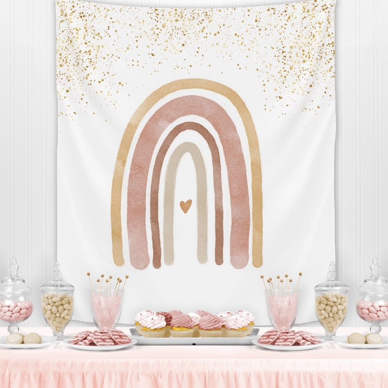 Rainbow Backdrop - Etsy